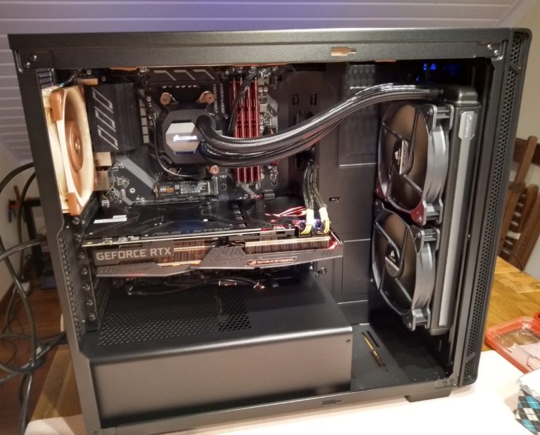 Neuen PC aufgebaut – ladegast.net